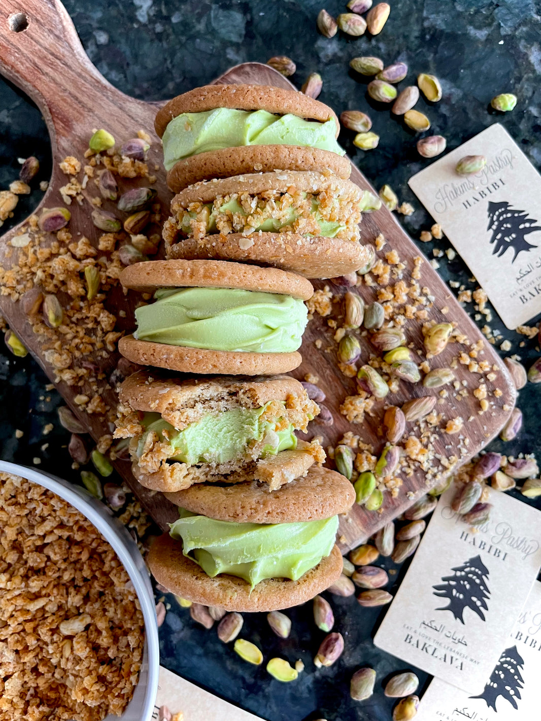 ICE CREAM SANDWICH – HAKIMS' PASTRY